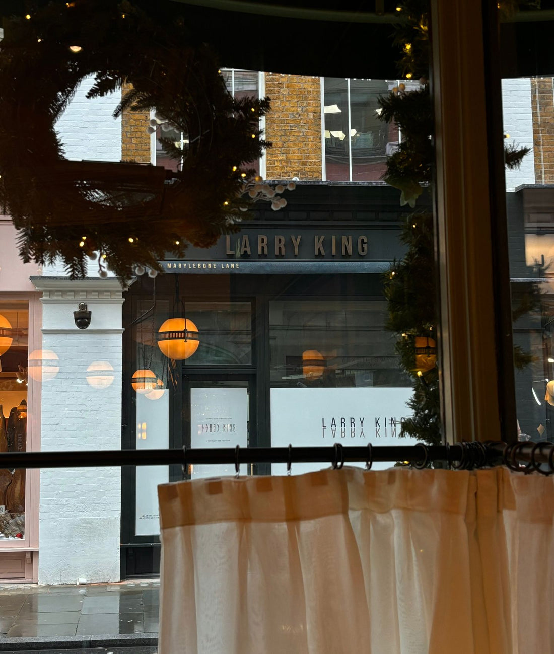 Marylebone Salon – Larry King